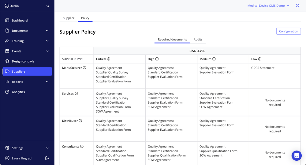 Supplier Quality Management Software Solution — Qualio